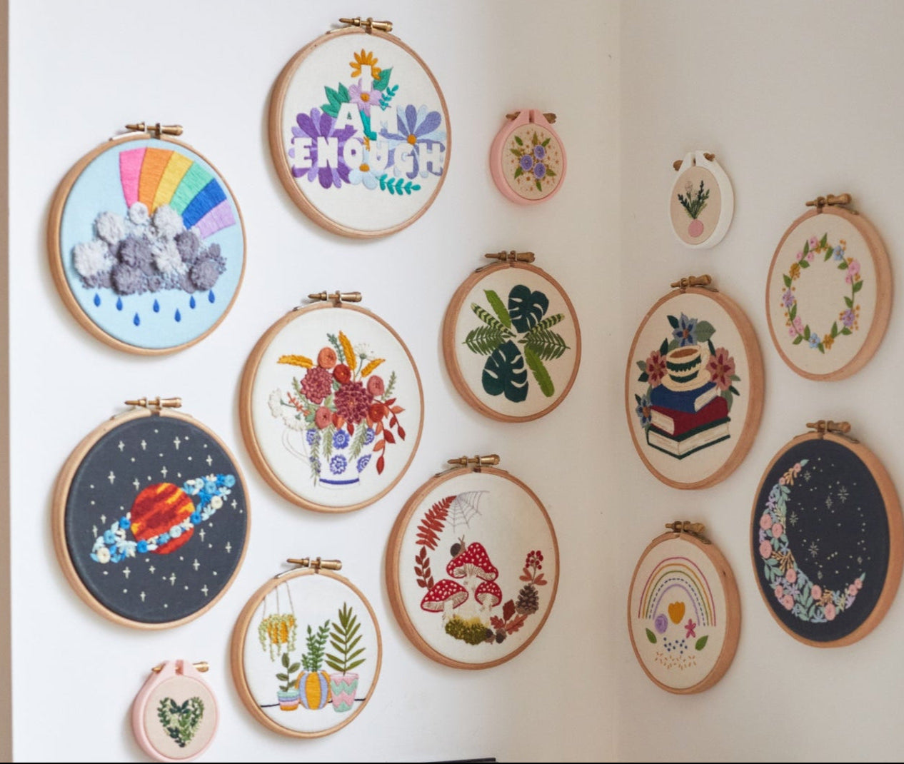 Modern Embroidery Kits | Wimperis Embroidery Subscription Box