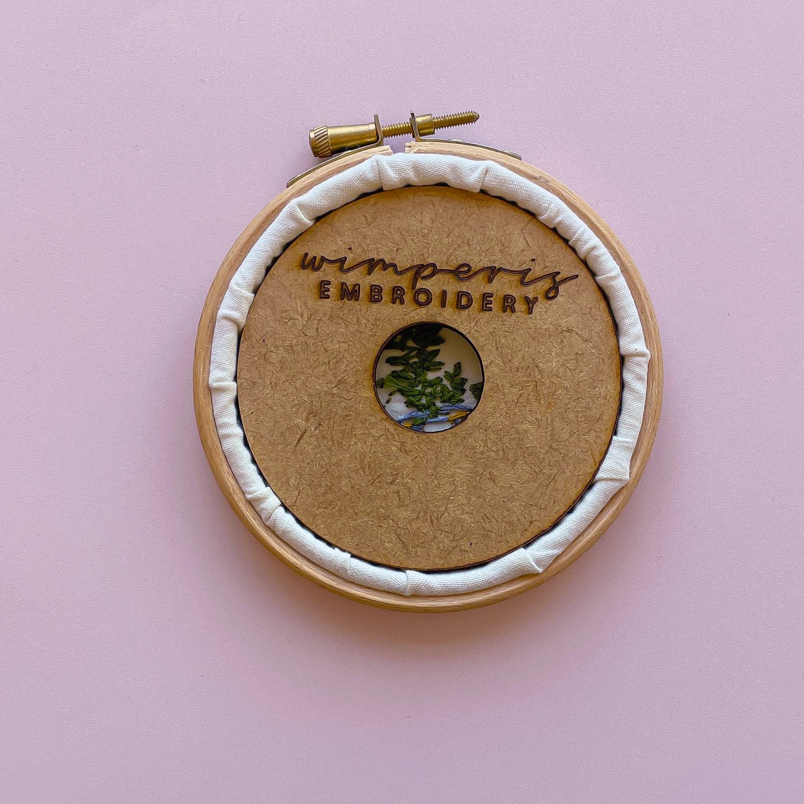 The Gamechanger | Embroidery Hoop Backing – Wimperis Embroidery